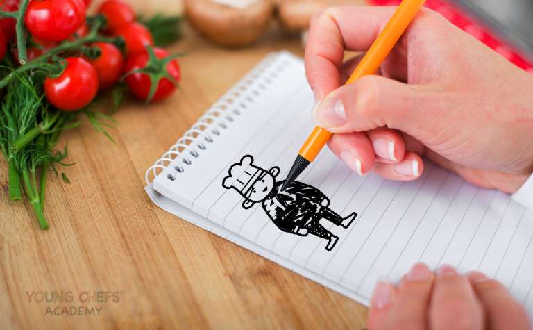 Chef writing the recipe - Regency360